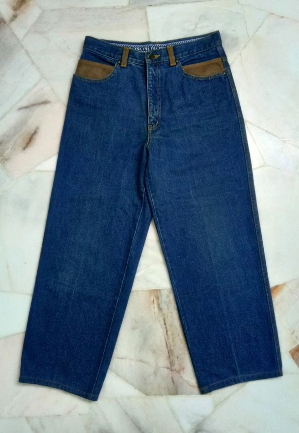 Hedi Slimane 🔥 BEST OFFER 🔥 Saint Laurent YSL Back Logo Jeans | Grailed