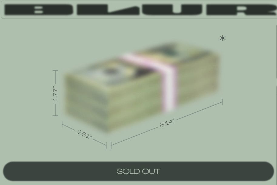 Other MSCHF Blur $20 USD Figure | Grailed