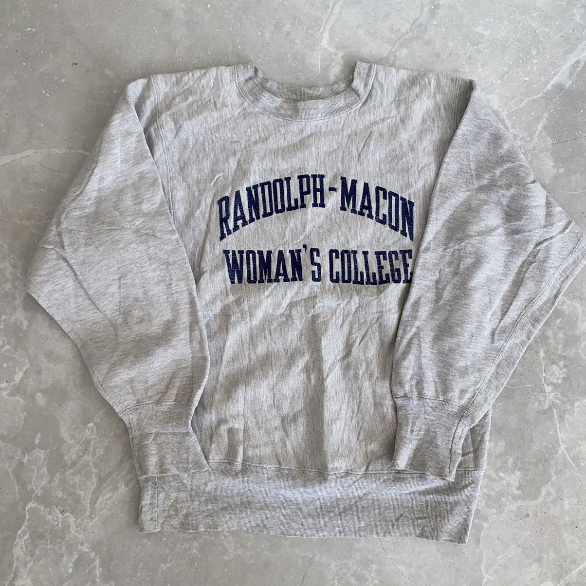 Vintage 1980’s Champion reverse weave Randolph Macon | Grailed