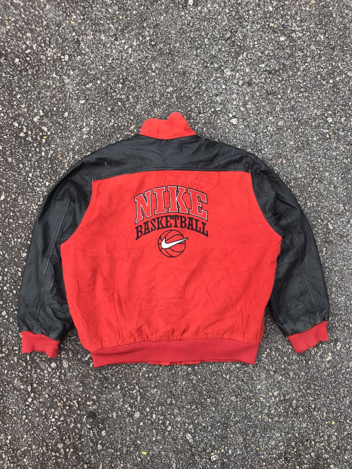 Nike Final Drop ️Vintage Nike Basketball Varsity Arm Leather | Grailed
