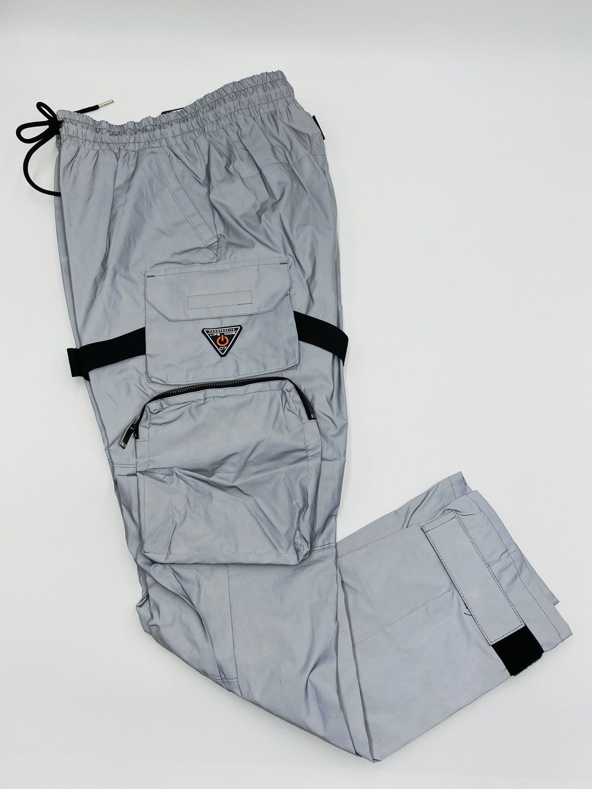 Vintage Large Progressive Life Code Reflective Tactical Cargo Pants ...