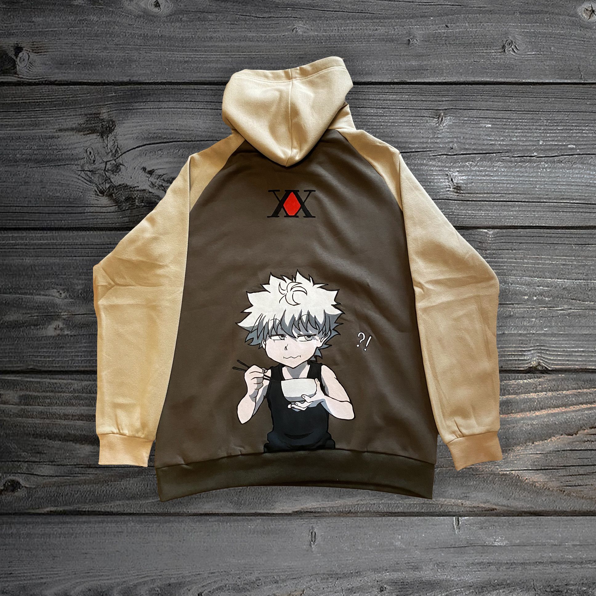 Custom 1/1 Killua Custom Hoodie (Hunter x Hunter) | Grailed