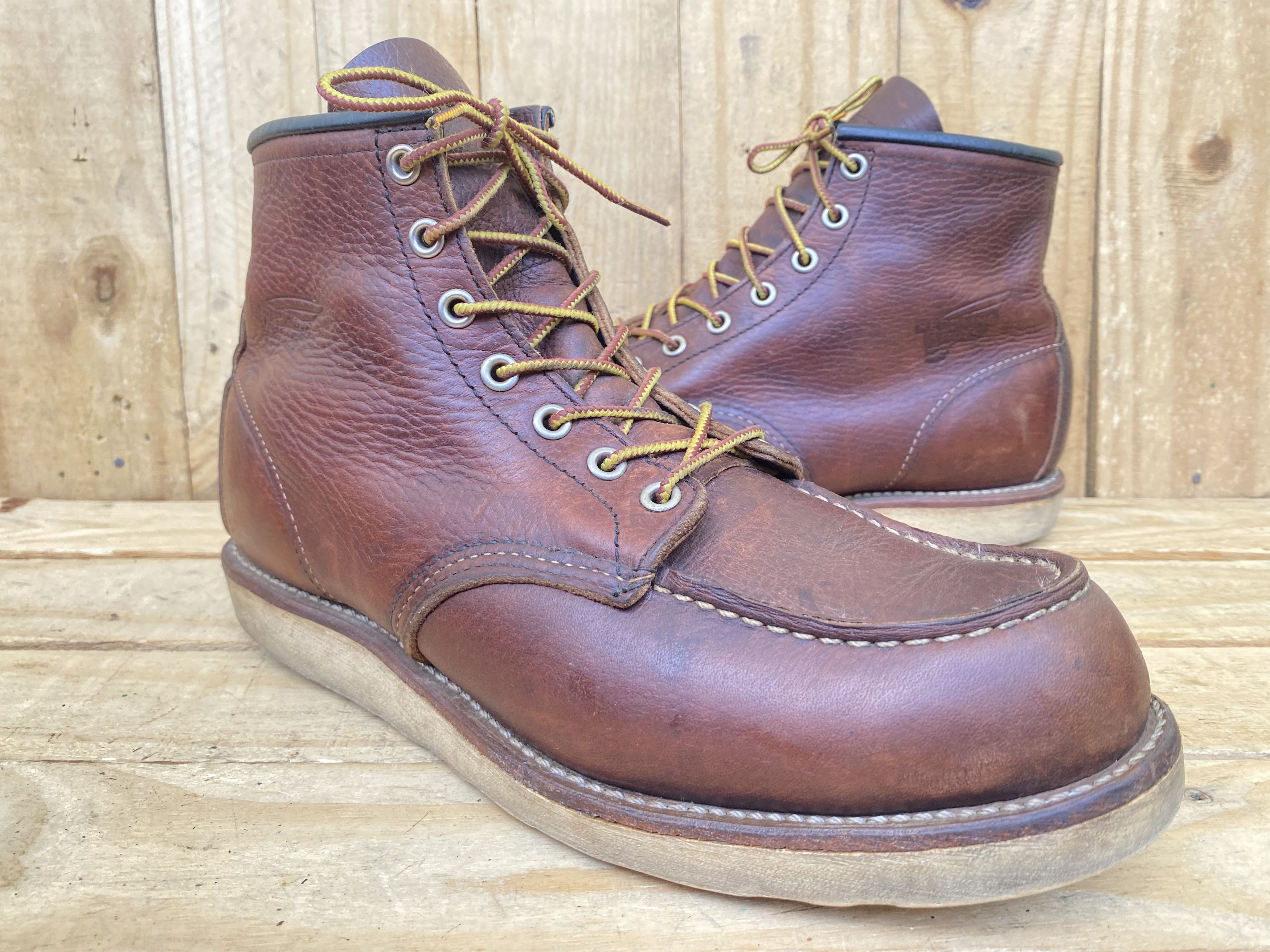 Red Wing Red Wing Heritage 8138 Heritage 6" Moc Toe Briar Oil Slick ...