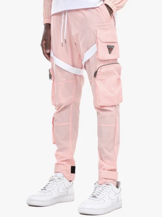 Streetwear × Vintage Medium Progressive Life Code Peach Tactical Cargo ...