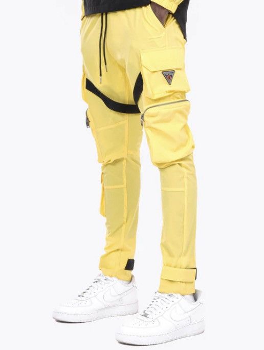 Vintage Medium Progressive Life Code Yellow Tactical Cargo Pants | Grailed