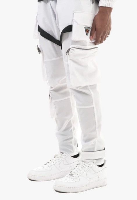 Vintage Large Progressive Life Code White Tactical Cargo Pants | Grailed