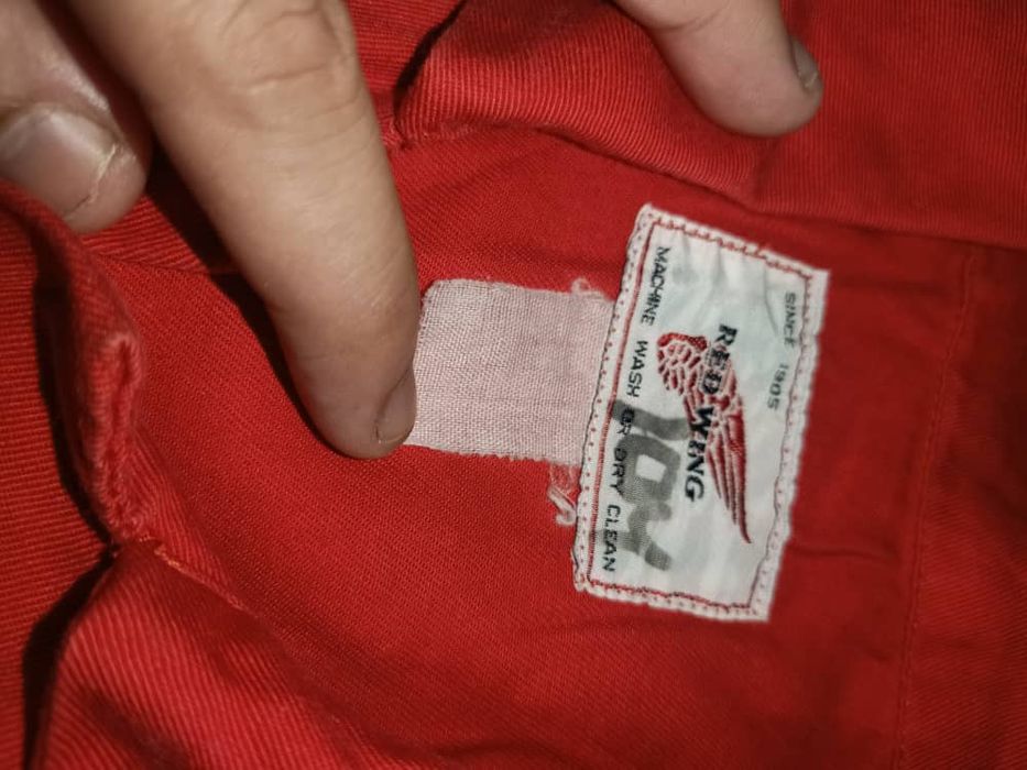 Red Wing rare vintage 90's red wing overall | Grailed