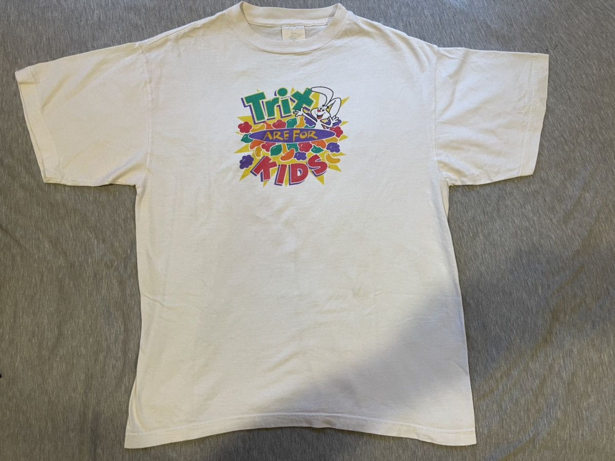 Vintage RARE 90s Trix Are for Kids Scratch N Sniff Tee | Grailed