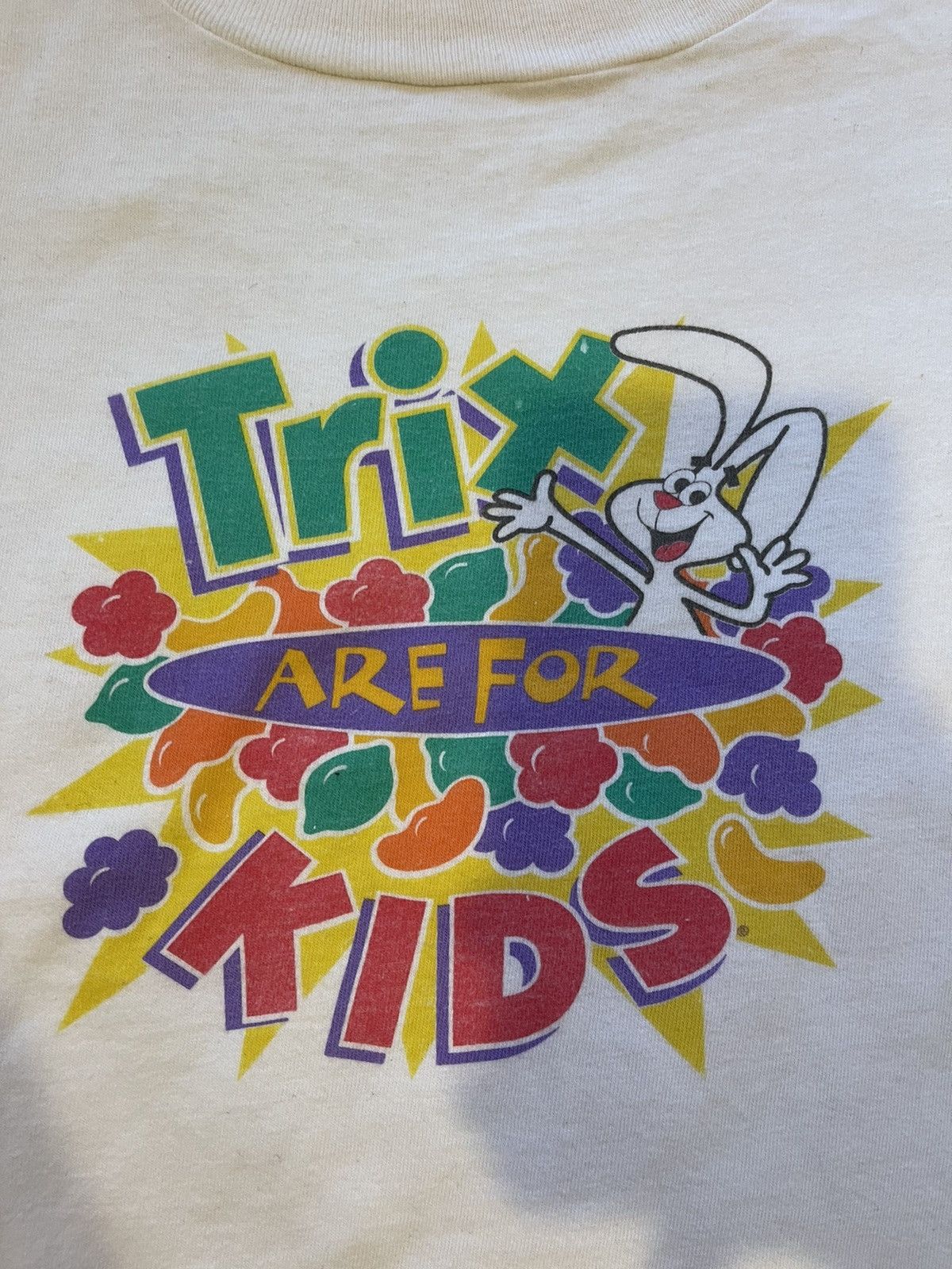 Vintage RARE 90s Trix Are for Kids Scratch N Sniff Tee | Grailed