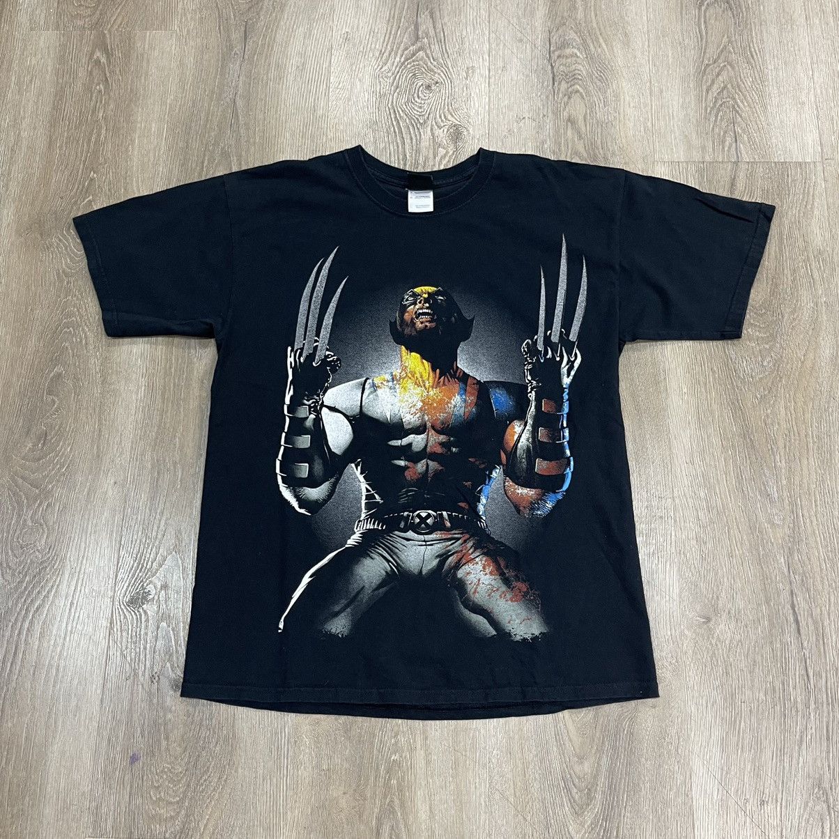 Vintage Vintage 00s Wolverine Marvel Mad Engine T-Shirt | Grailed