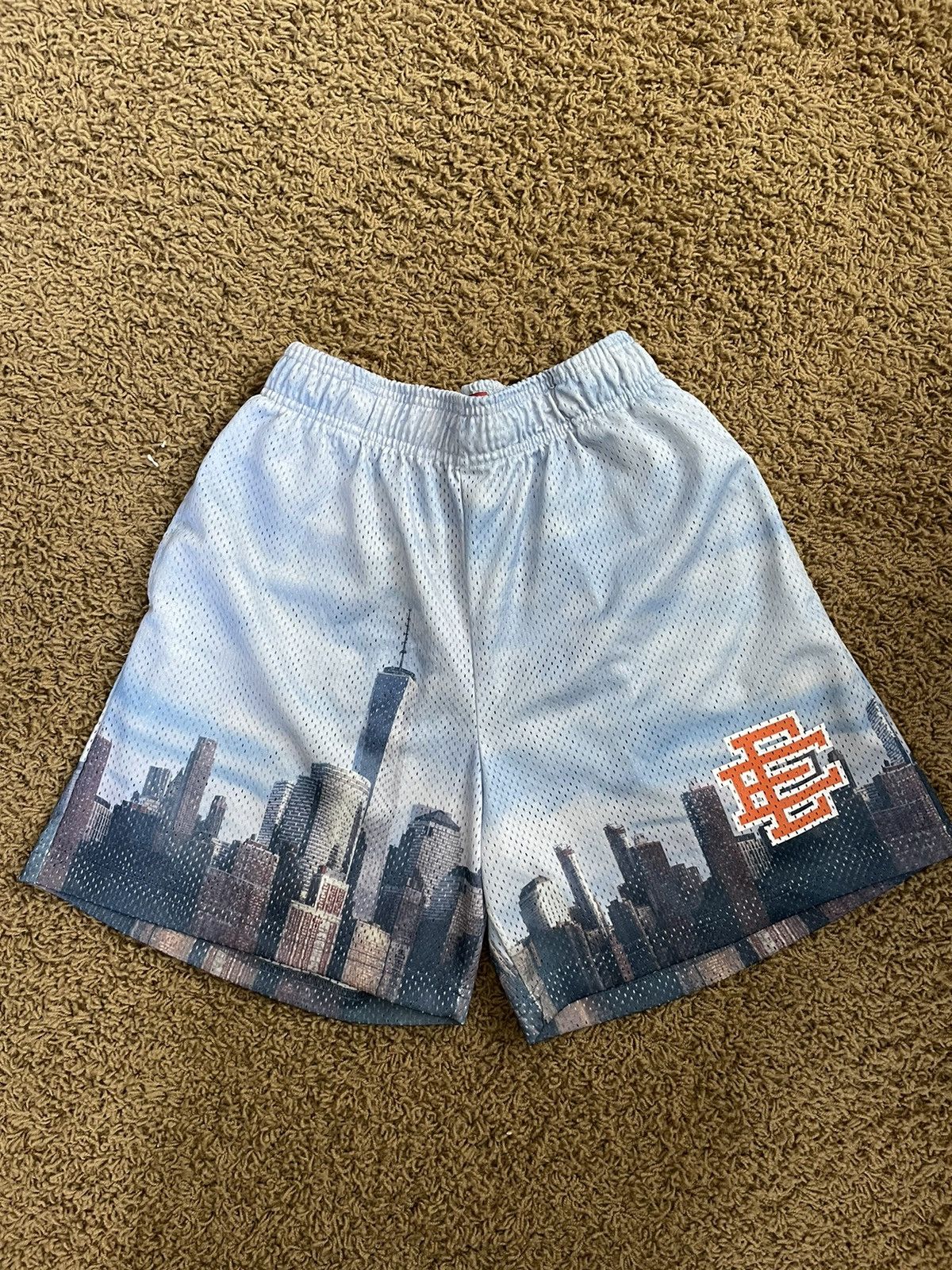 Eric Emanuel ERIC EMANUEL “NEW YORK SKYLINE” SHORTS | Grailed
