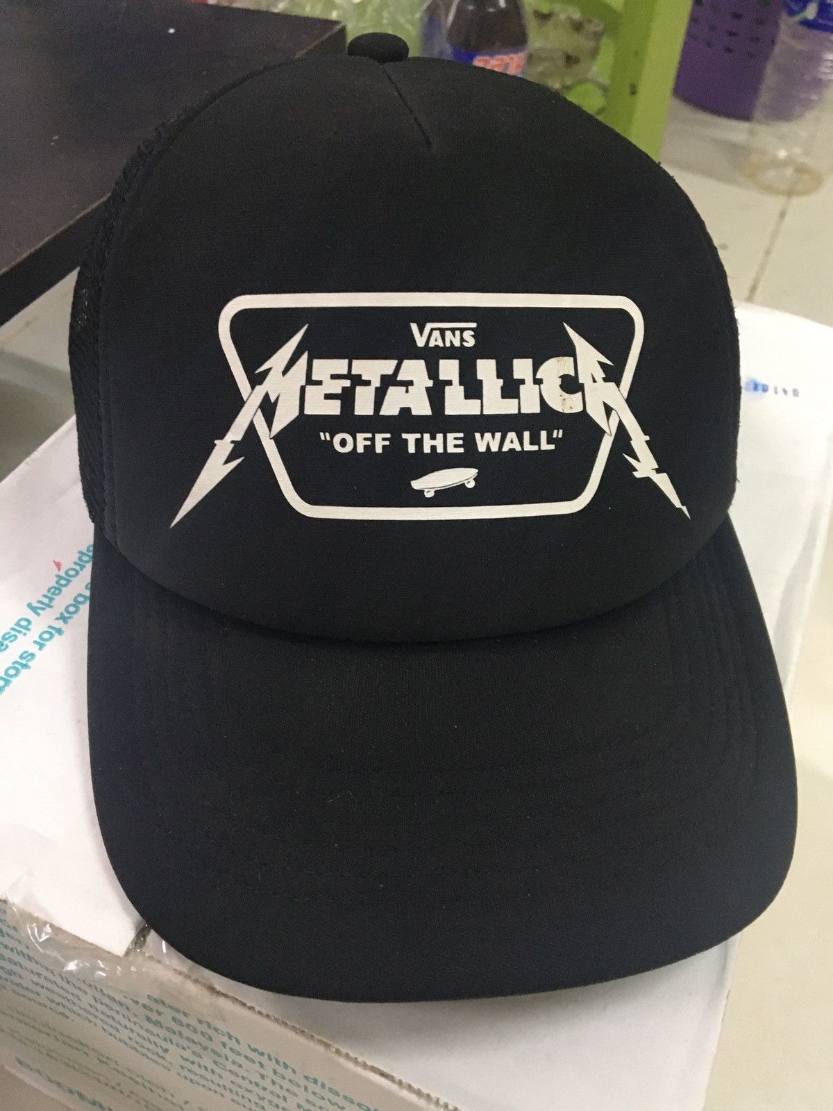 Metallica × Streetwear × Vans VANS Metallica Off The Wall Cap | Grailed
