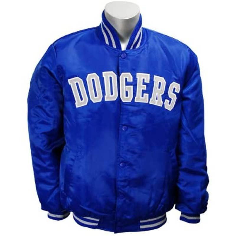 MLB GIII MLB Los Angeles Dodgers Satin Jacket | Grailed