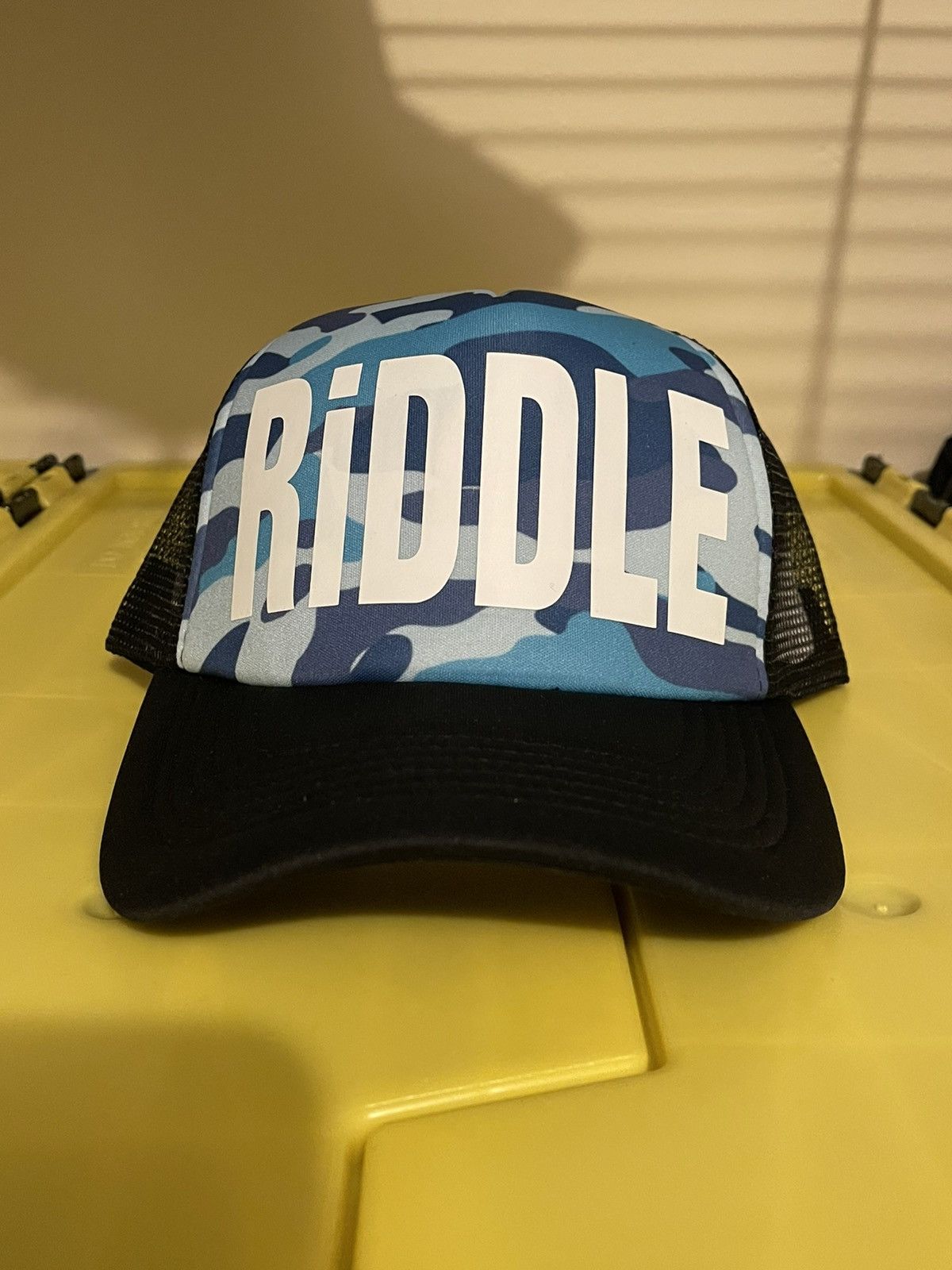 Antony Riddle Antony Riddle Blue Camo Hat | Grailed