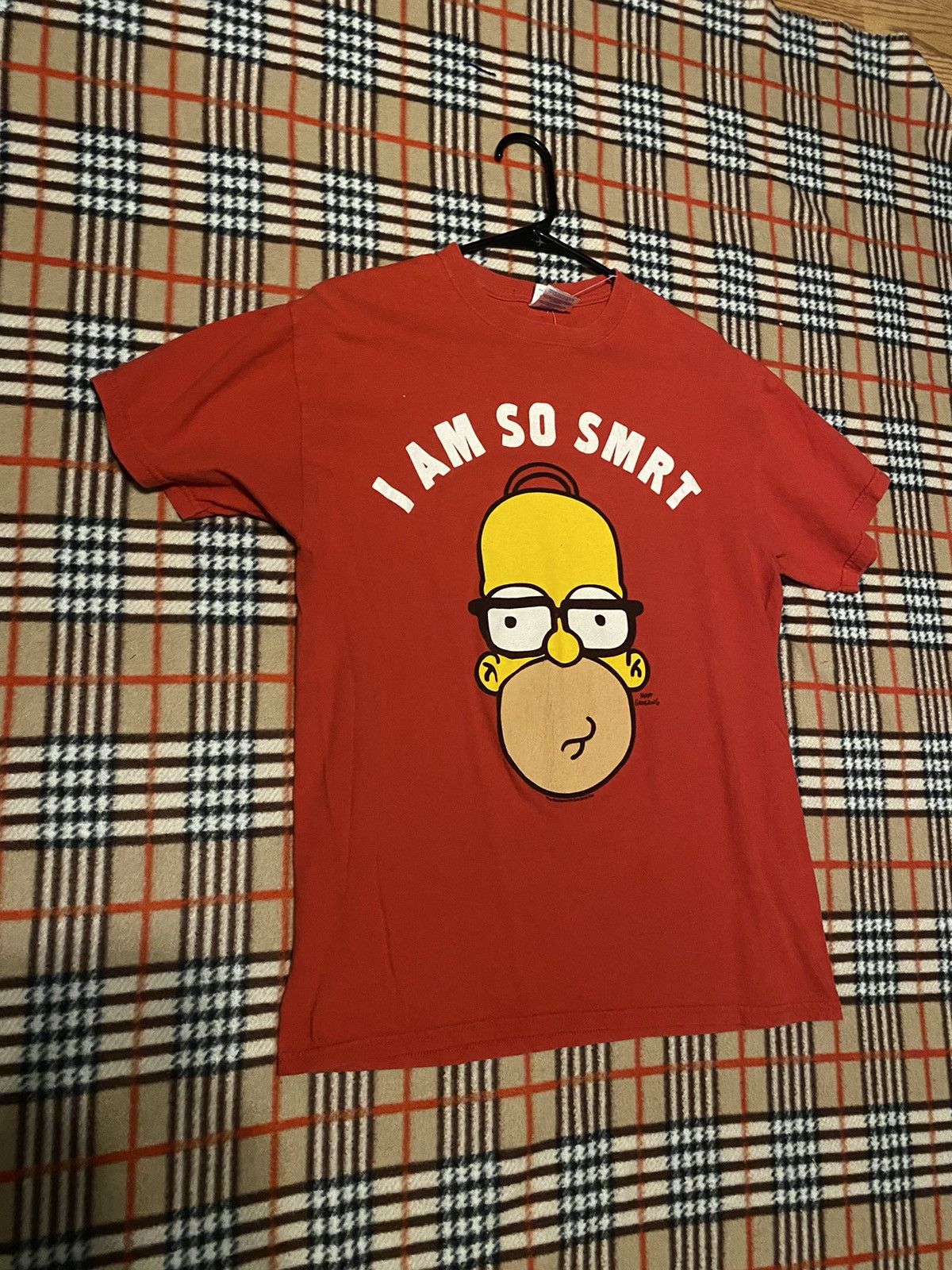 The Simpsons × Vintage I am so smart 2010 the simpsons tee | Grailed