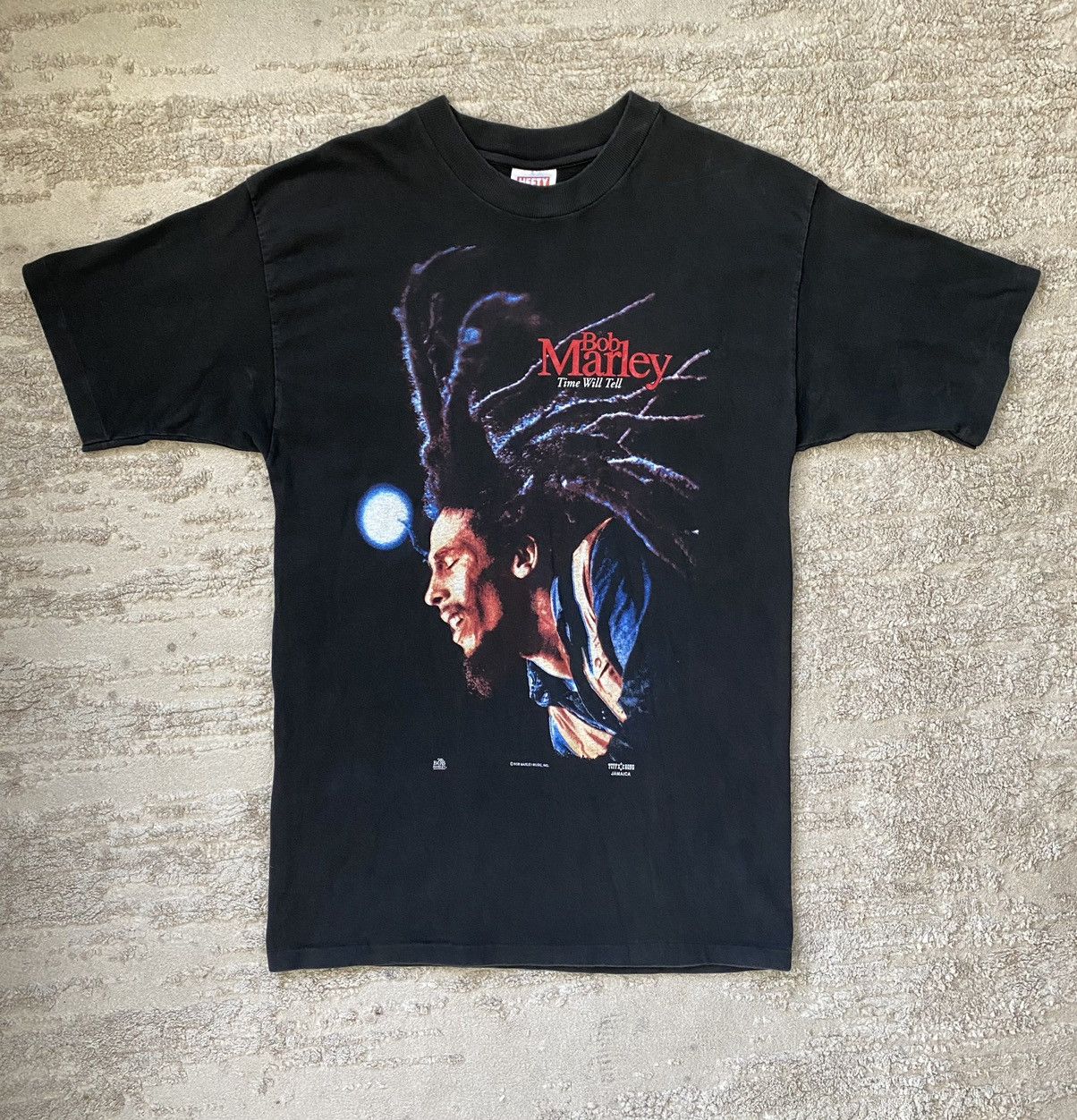 Bob Marley × Streetwear × Vintage Vintage Bob Marley Time Will Tell T ...