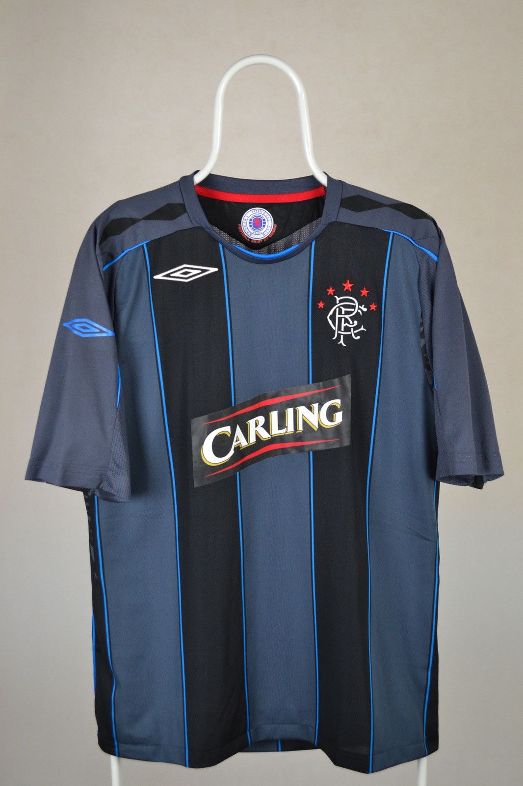 Soccer Jersey × Umbro × Vintage RANGERS GLASGOW 2007/2008 THIRD ...