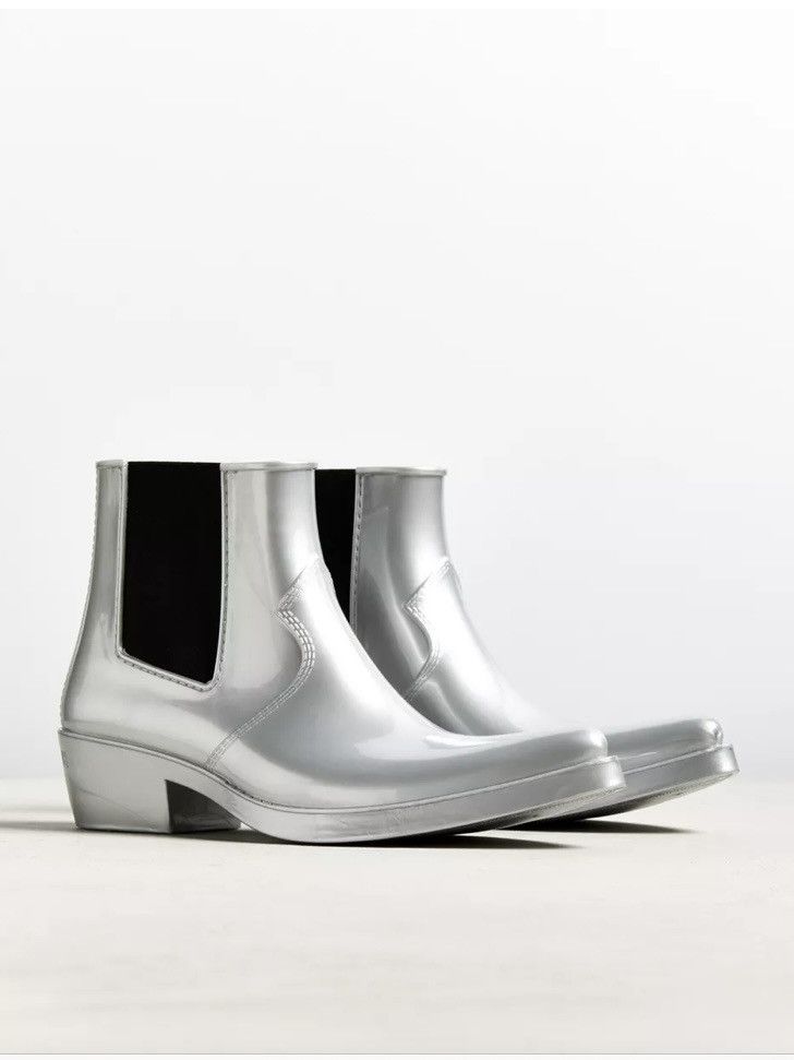 Calvin Klein Cole Rubber Silver Boot