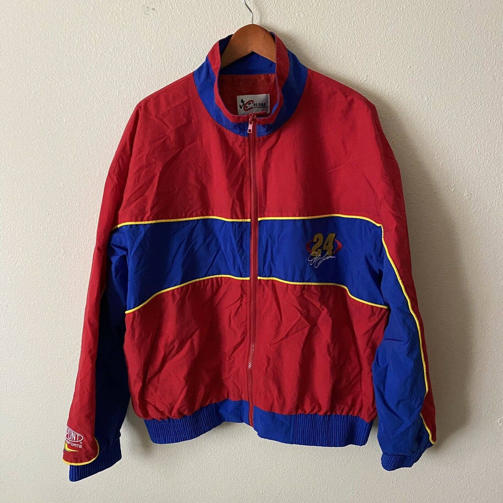 Chase Authentics Jeff Gordon Nascar Chase Authentic's Racing Jacket ...
