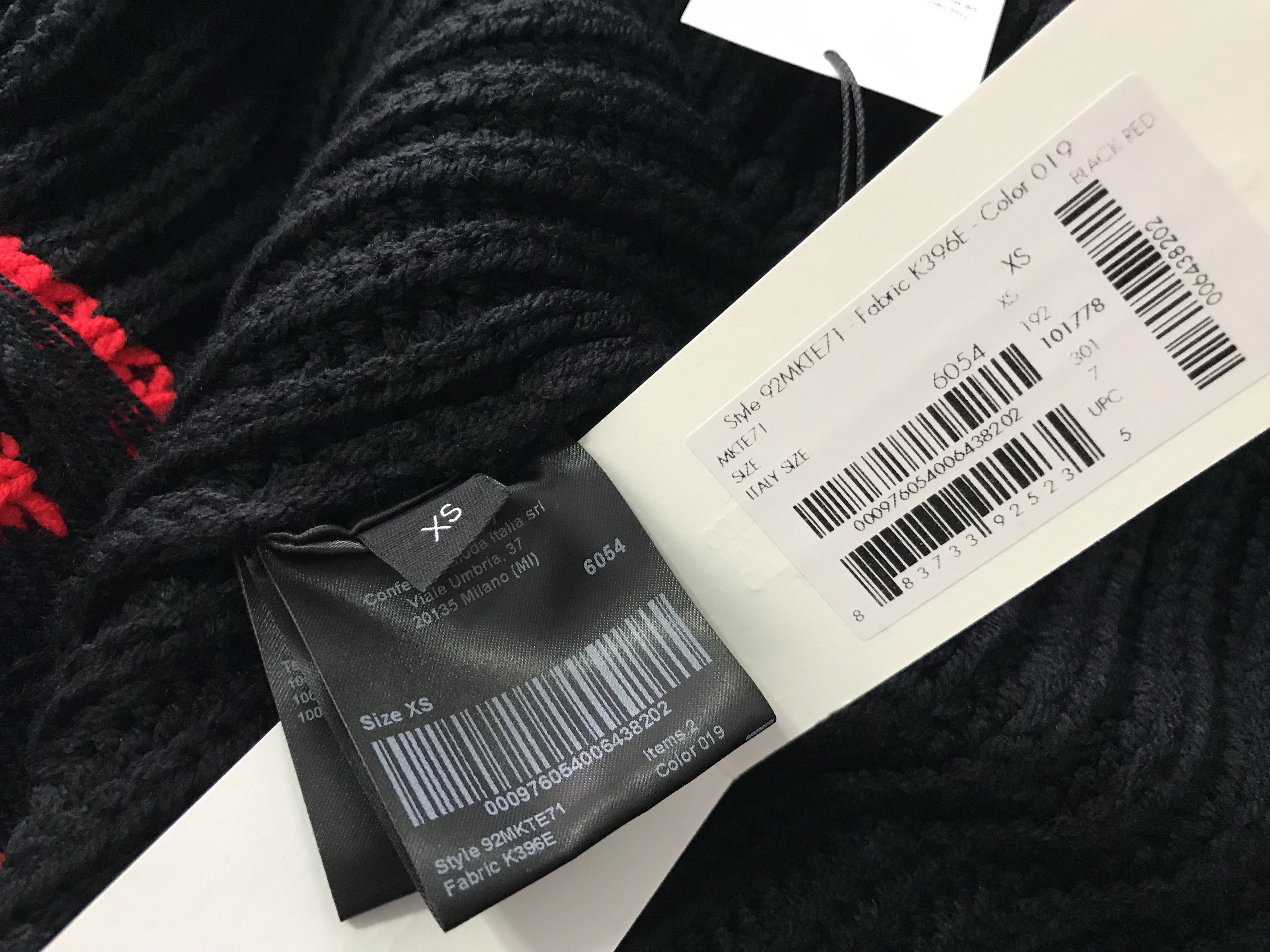 Raf Simons Cropped / Loose Fit Distressed JAWS Sweater - SS19 | Grailed