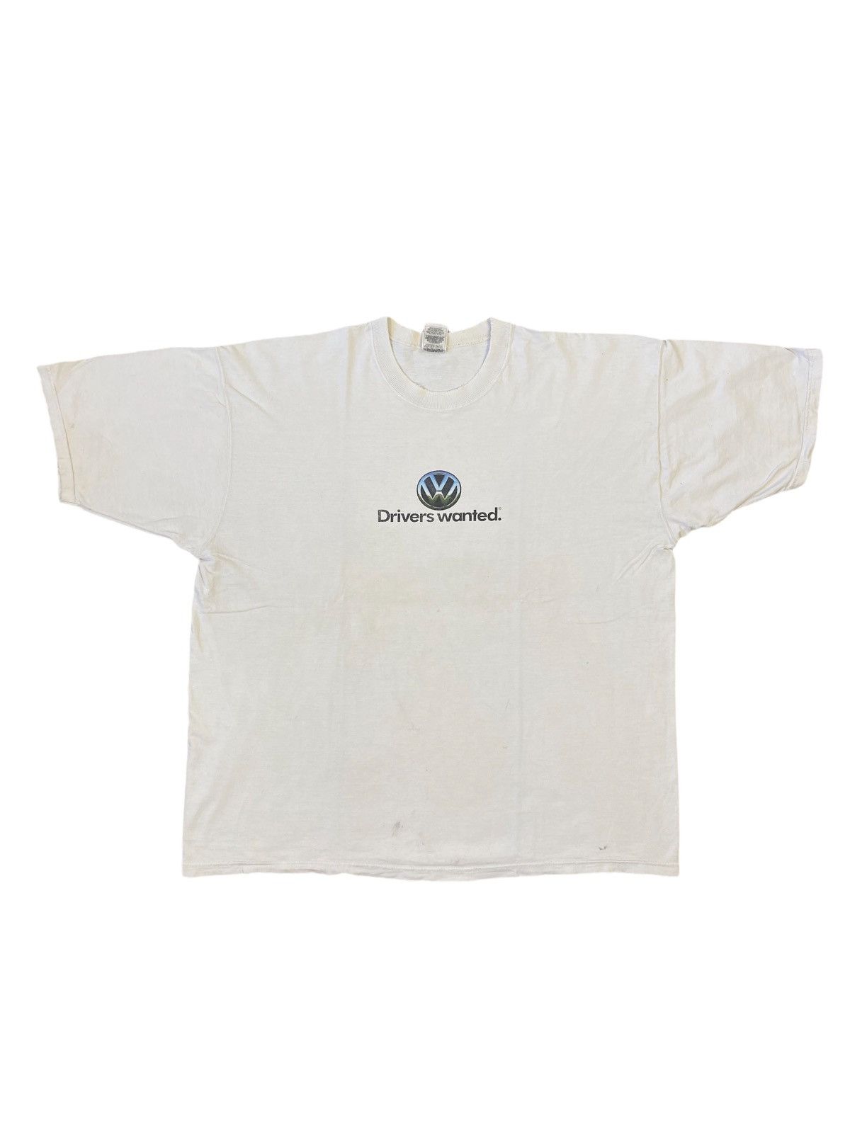 Vintage 1990s Volkswagen drivers wanted ad campaign graphic tshirt ...