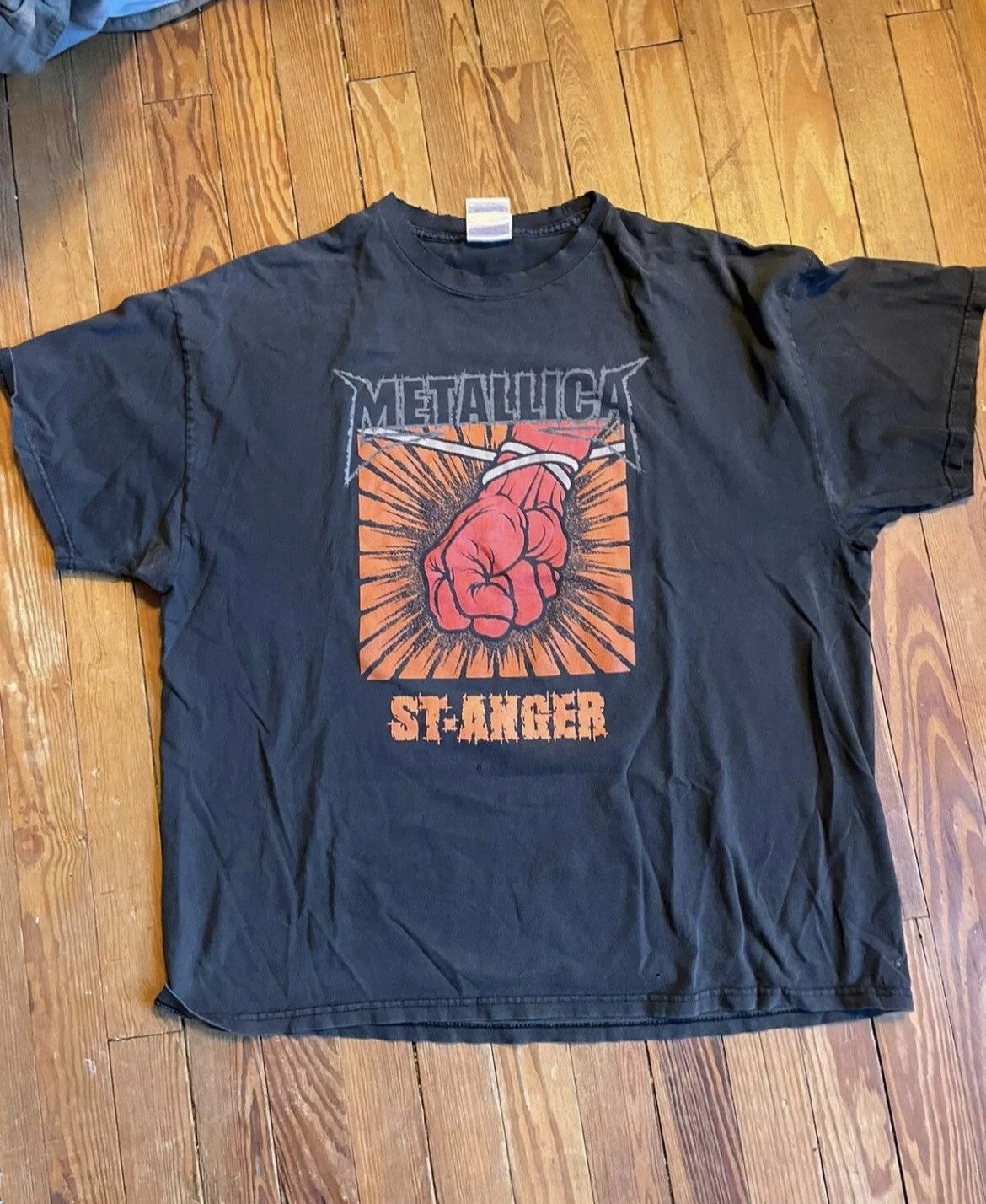 Band Tees × Metallica × Vintage Rare Vintage Metallica Rock Saint Anger ...