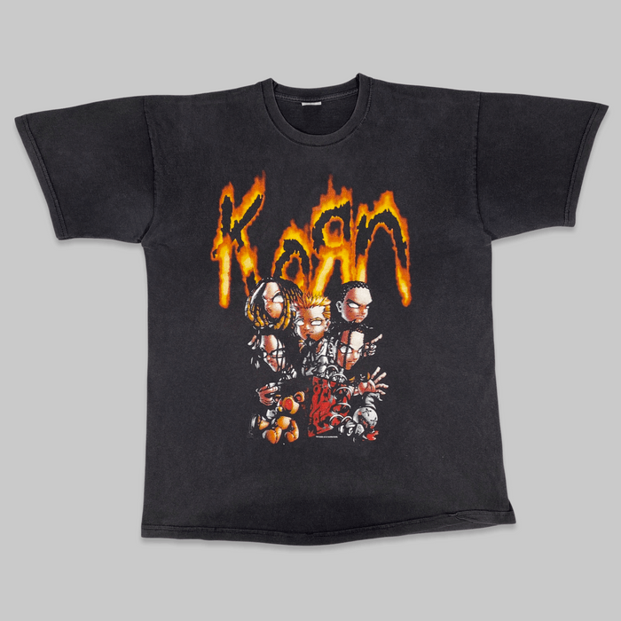 Vintage Vintage 2006 Korn ‘Cartoon’ Bootleg Promo T Shirt | Grailed