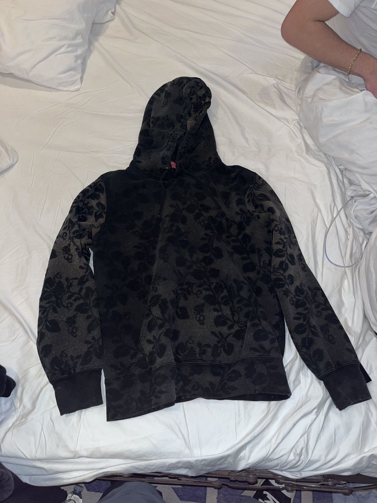 Supreme Supreme Roses Hoodie | Grailed