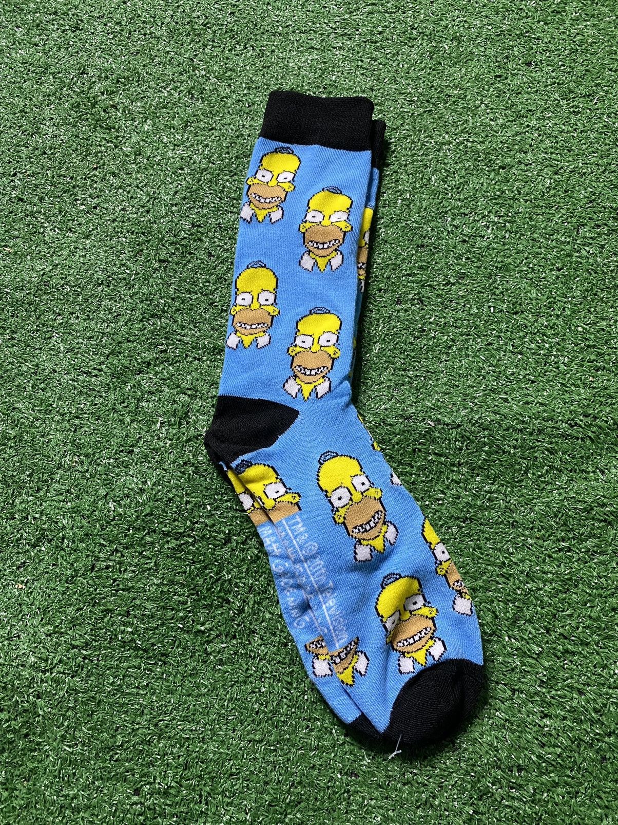 Streetwear The Simpsons Homer Socks OS Blue | Grailed