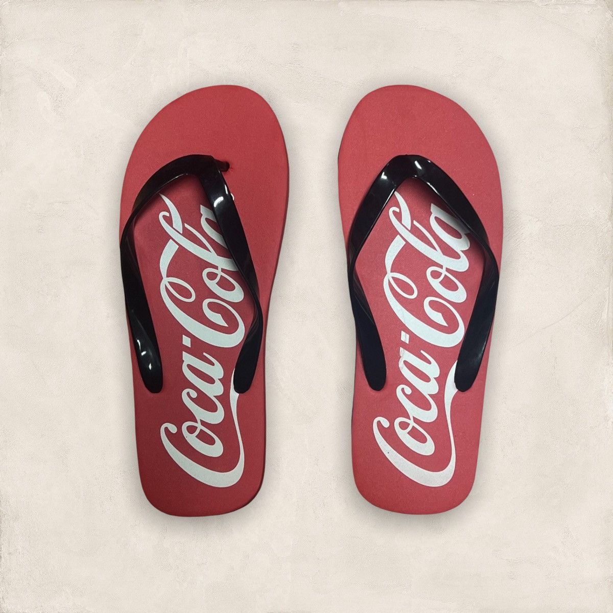 Coca Cola Coca-Cola Vintage Beach Pool Flip Flop Sandals | Grailed