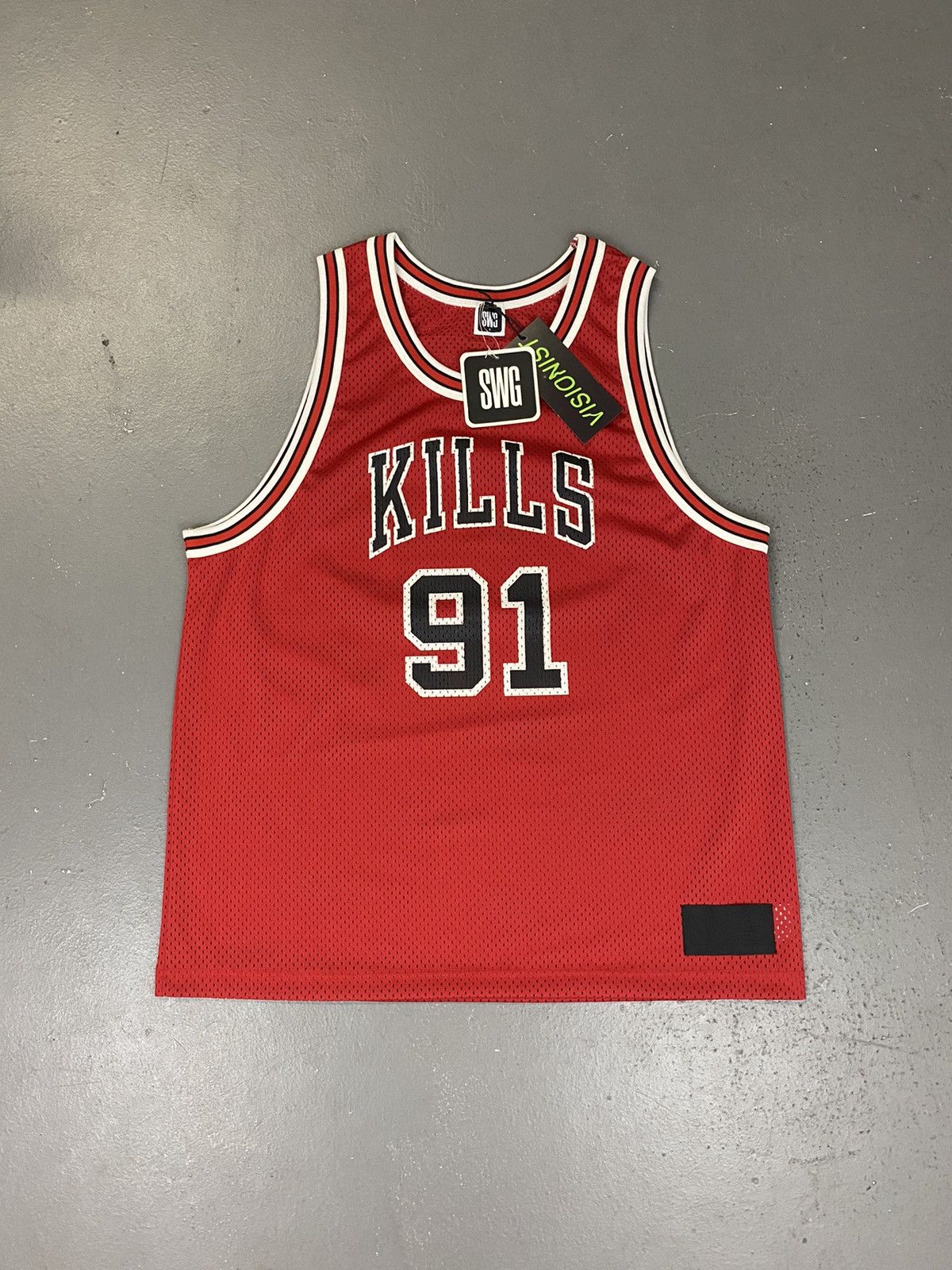 PHENOMENON × Swagger $WAGGER KILLS / 91 Jersey Tank NWT | Grailed