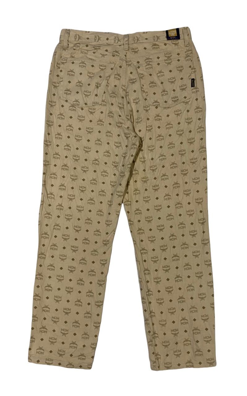 MCM VINTAGE MCM O.T.C FULLPRINT MONOGRAM PANTS . | Grailed