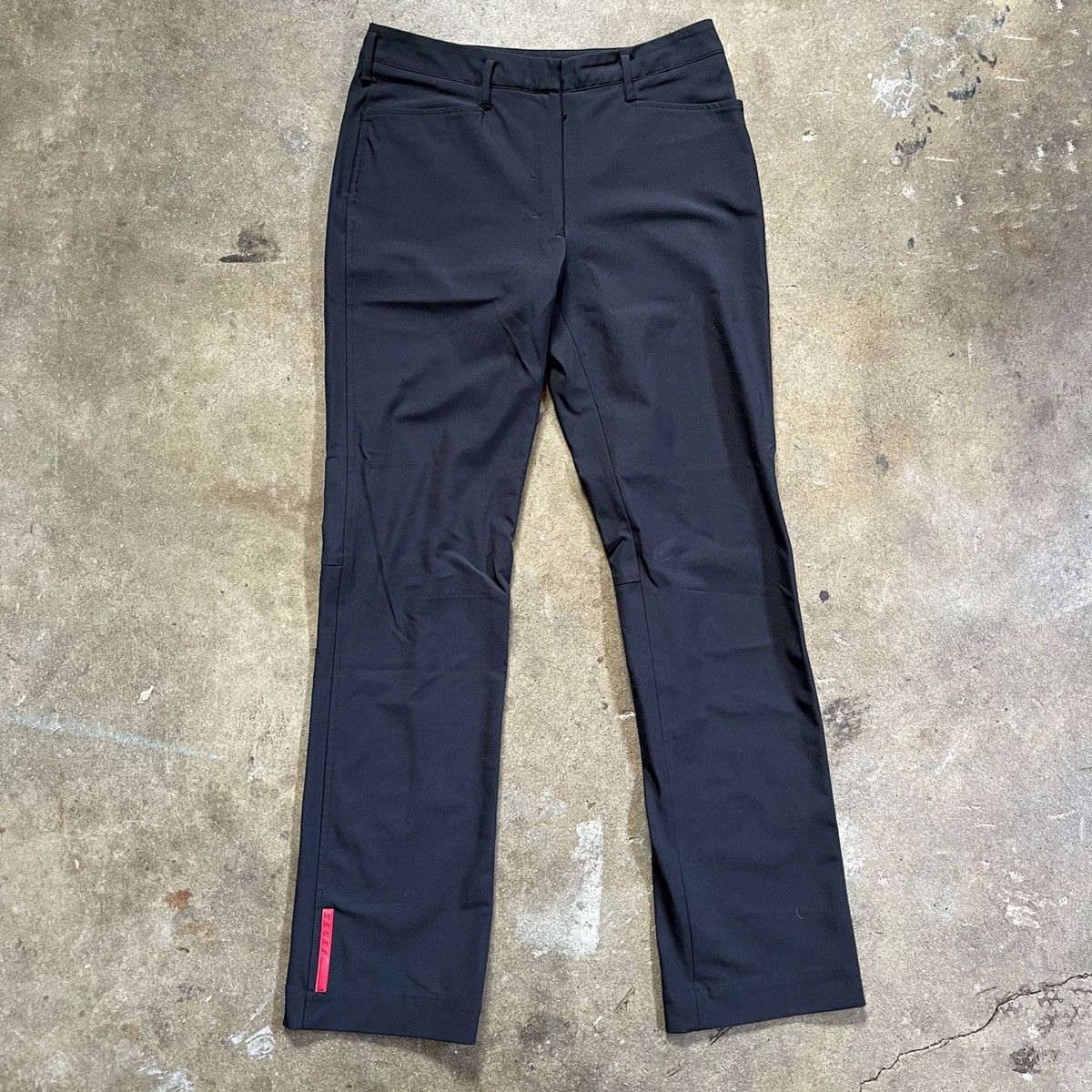 Prada Archive Prada Sport Nylon Red Tab Pants | Grailed