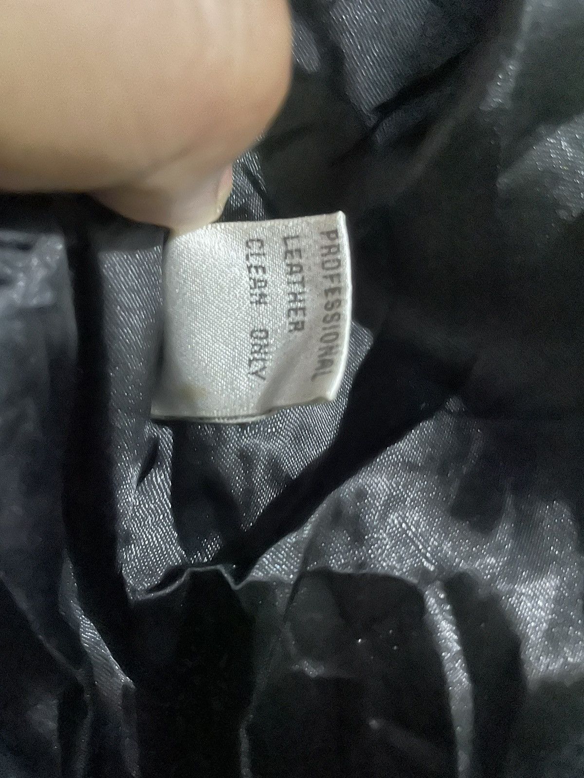 Gang × Leather Jacket × Vintage VTG Crue Club Playing Cards Kadosh ...