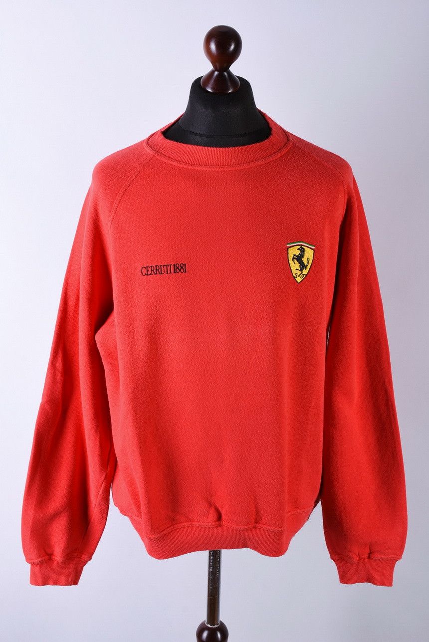 Ferrari Cerutti 1881 x Ferrari Classic Vintage Sweatshirt Jumper | Grailed