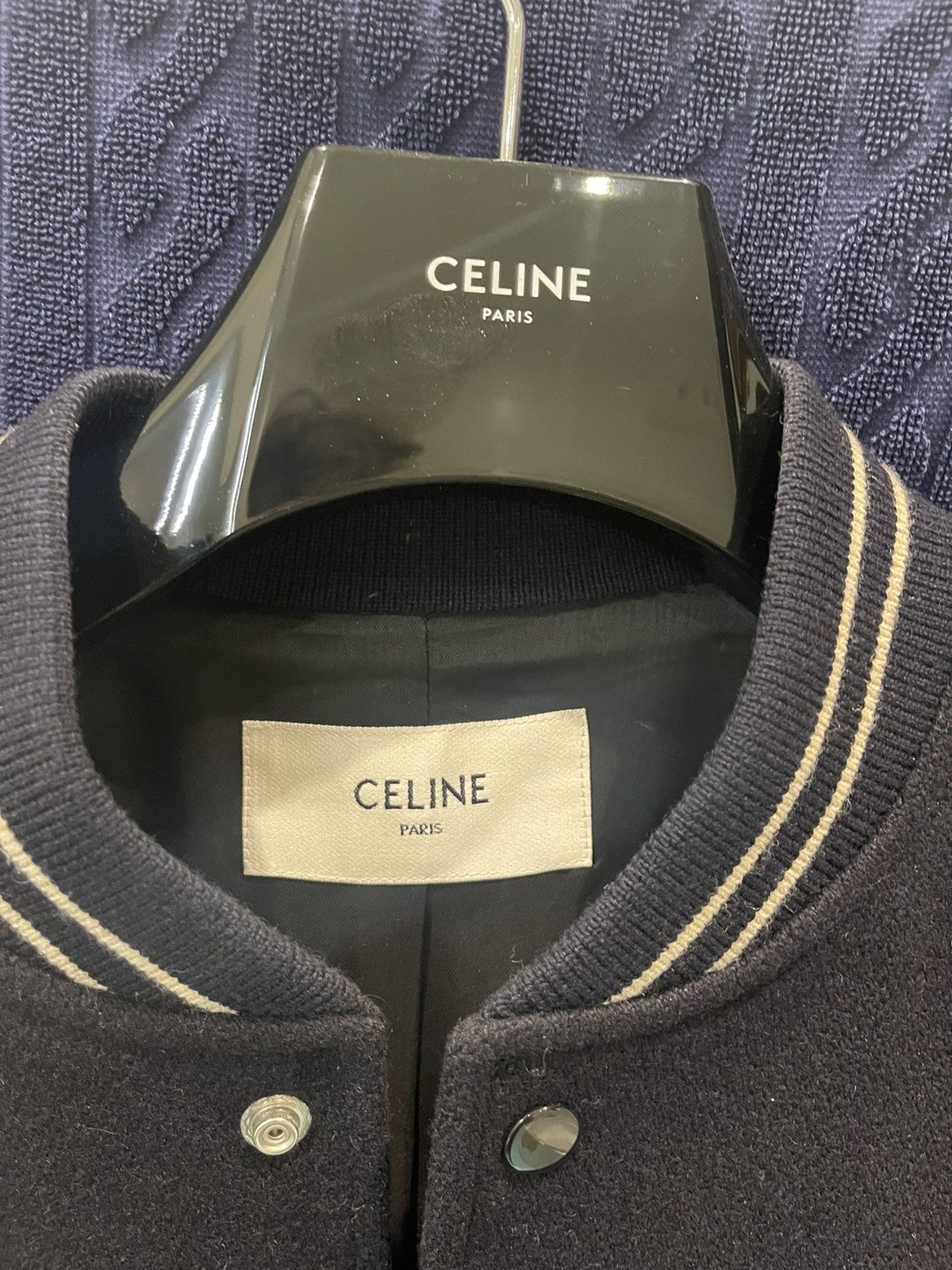 Celine Céline Varsity Jacket | Grailed