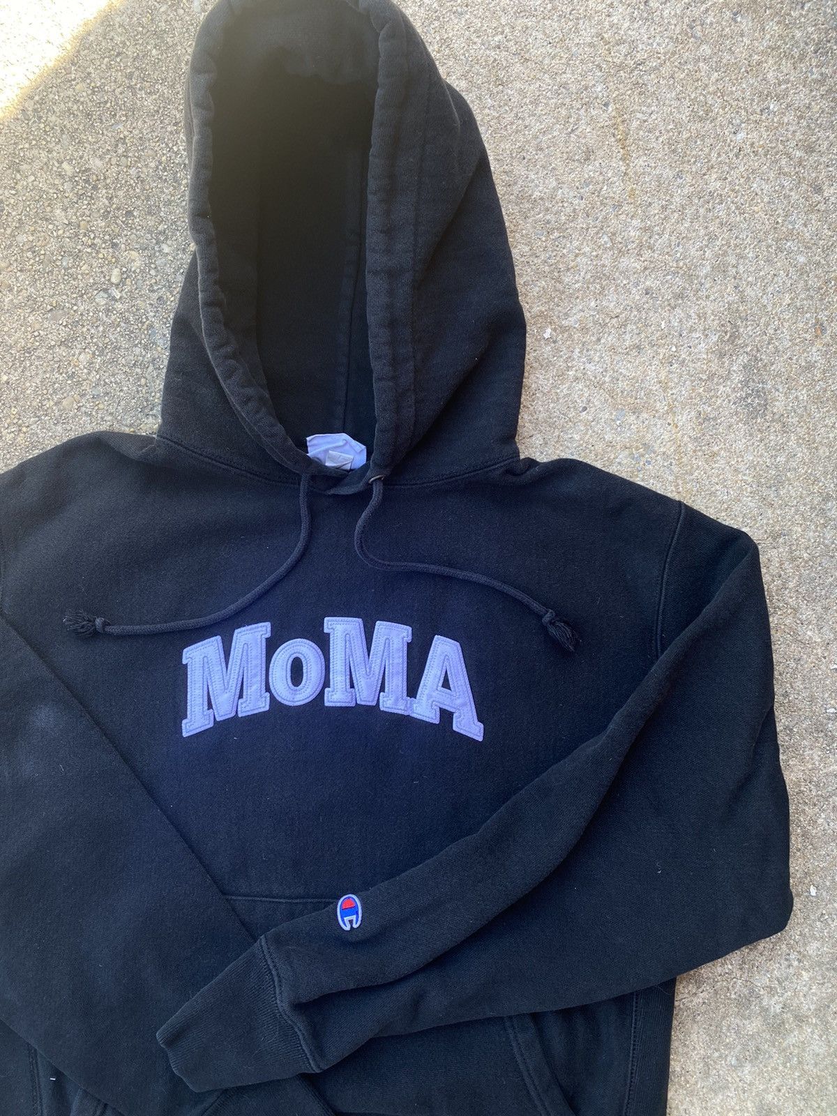 Champion MoMa Reverse Weave Champion Hoodie | Grailed