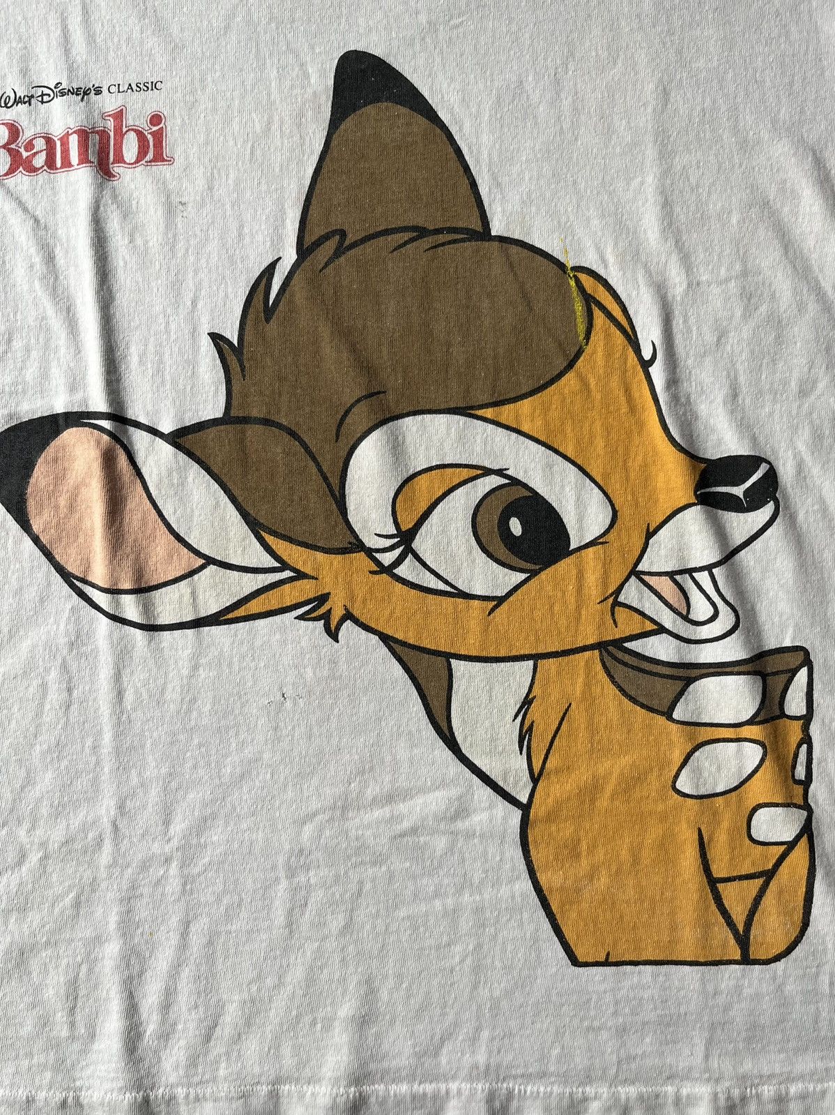 Disney × Fruit Of The Loom Wrap around vintage Bambi | Grailed