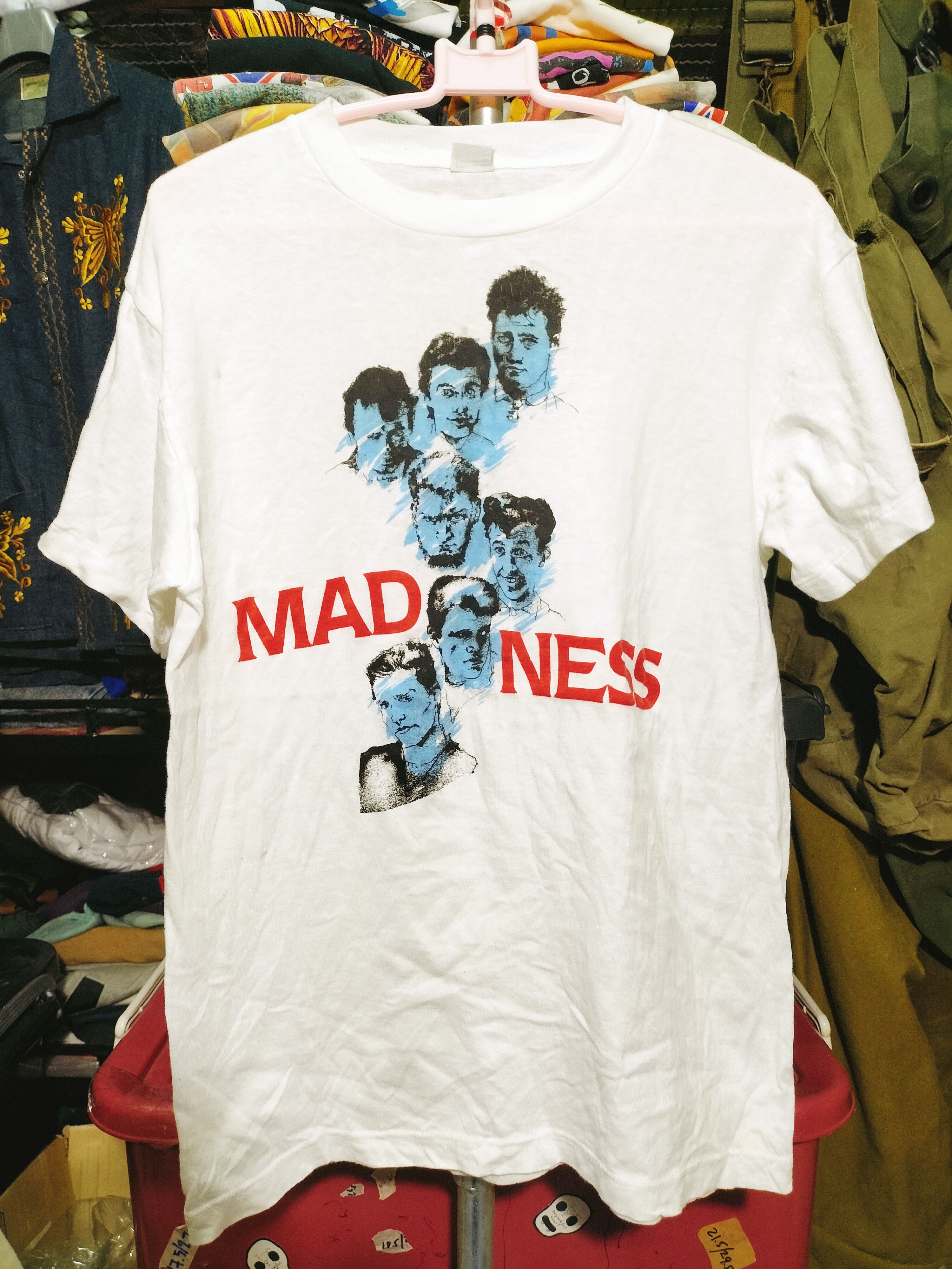Madness × Tour Tee × Vintage Vintage 80s Madness Fifthcolumn Rare Band ...