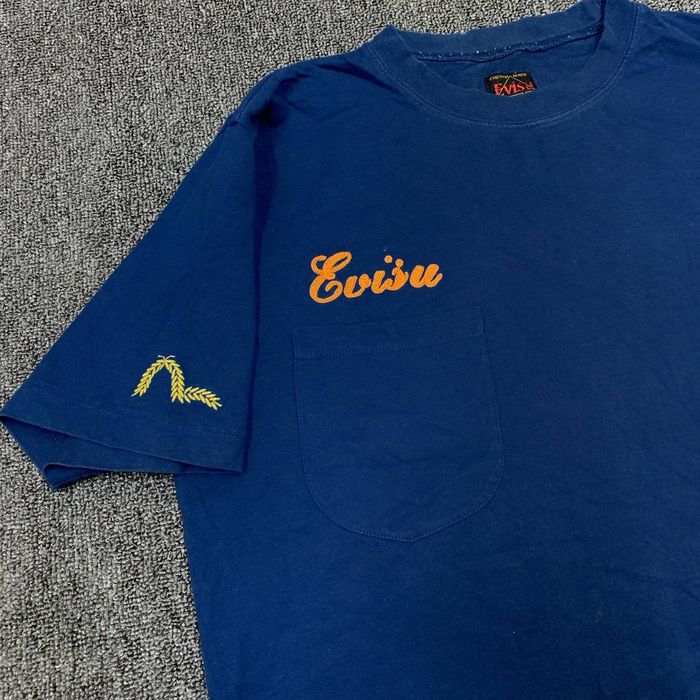 Vintage Vintage Evisu Racing Genes Grand Evisu t shirt | Grailed