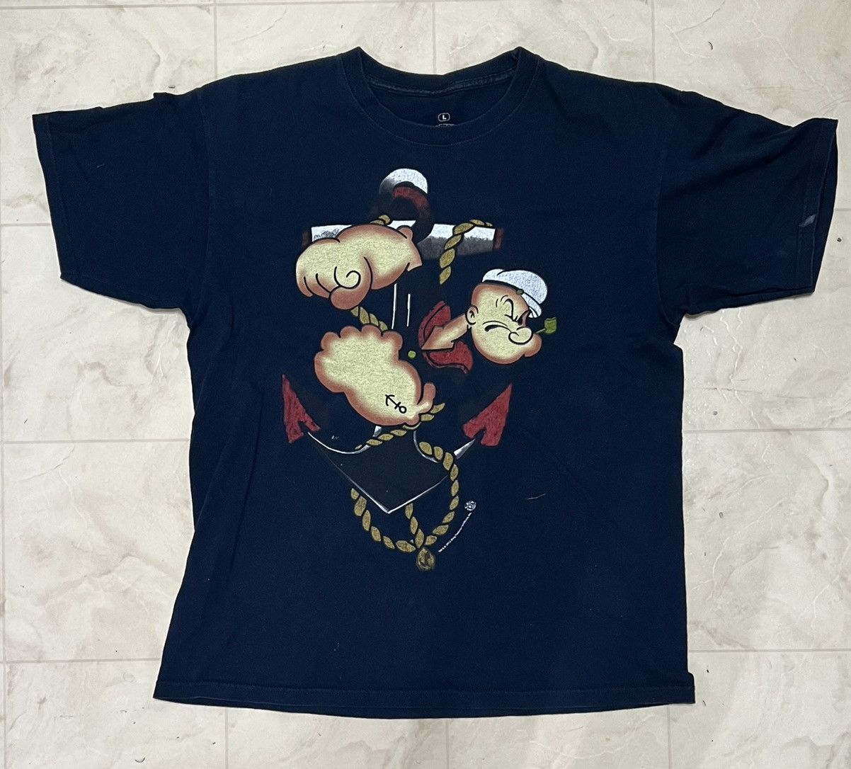 Streetwear × Vintage Vintage POPEYES Gear T-Shirt | Grailed