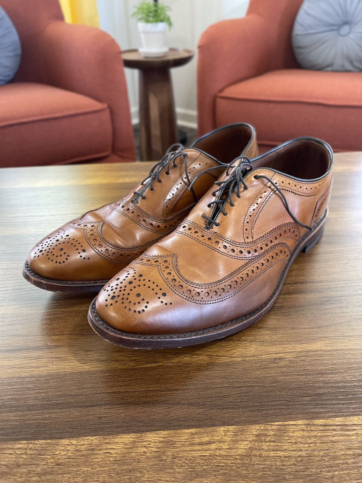 Allen Edmonds Allen Edmonds Men's McAllister Wingtip Oxford, Walnut ...
