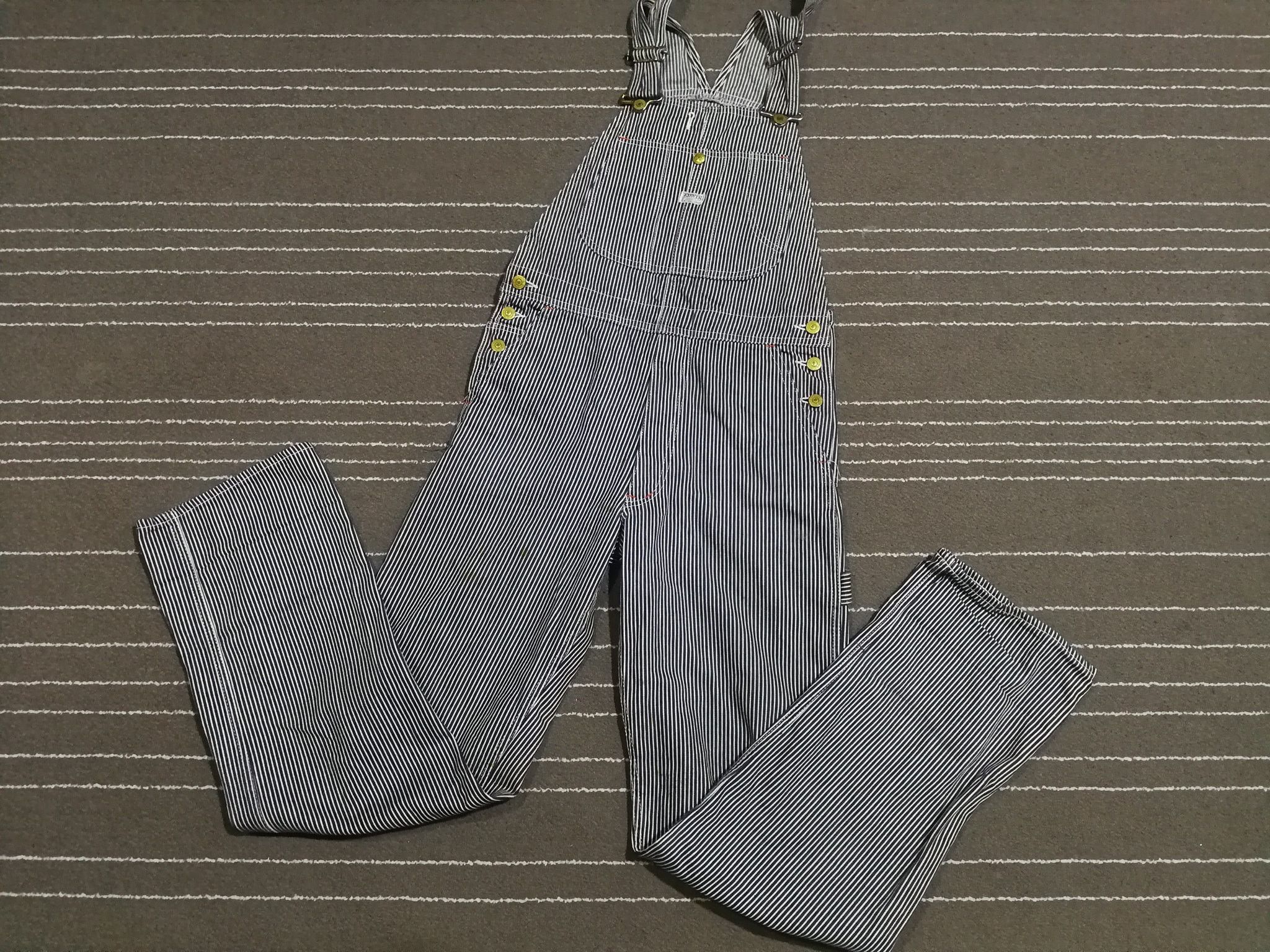 Edwin × Japanese Brand × Vintage Vintage Edwin yt 1030 hickory overall xs | Grailed