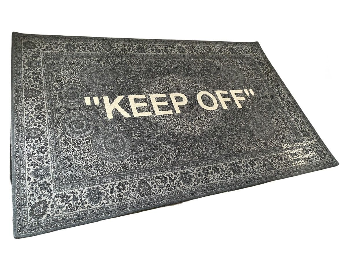 Ikea IKEA x Virgil Abloh "KEEP OFF" Area Rug | Grailed