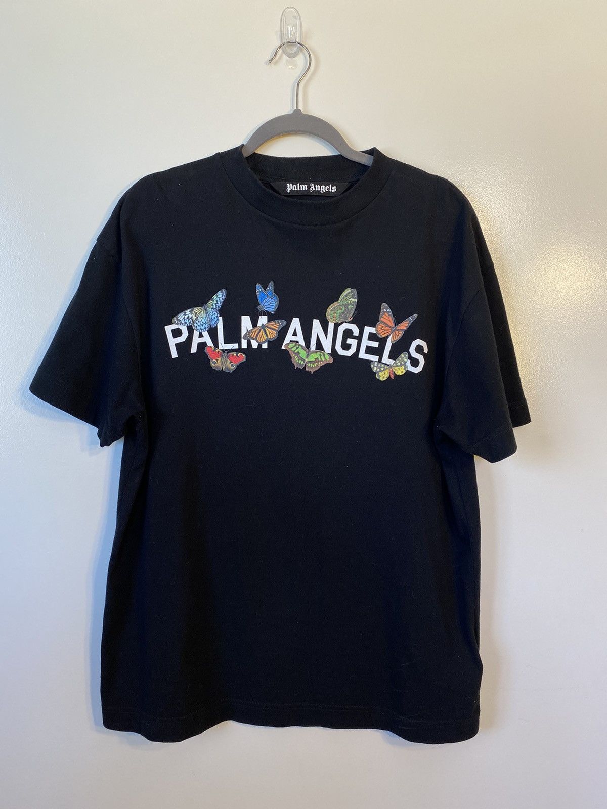 Palm Angels Palm Angels Butterfly College Tee SS20 | Grailed