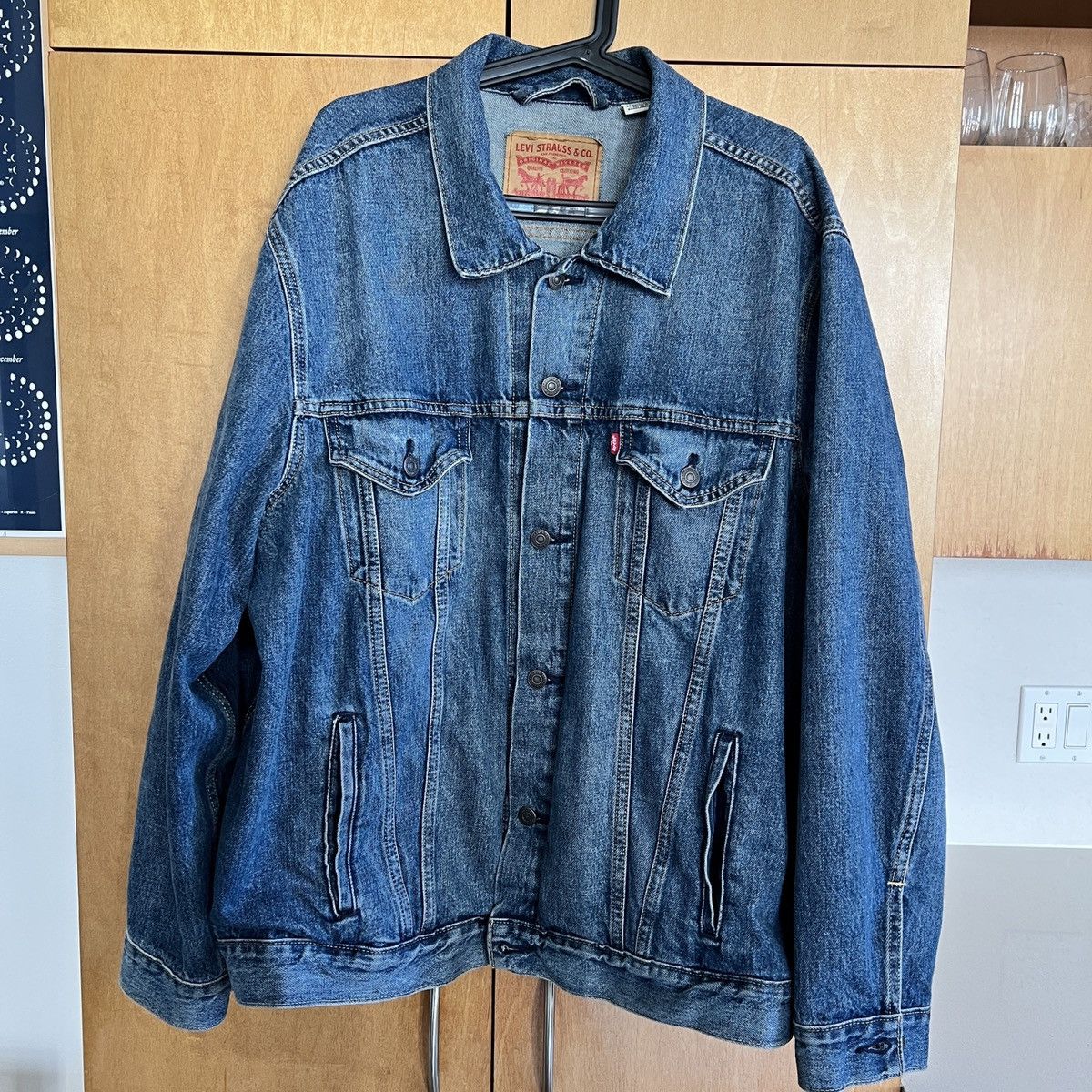 Levi's Levi’s Embroidered Trucker Jacket | Grailed