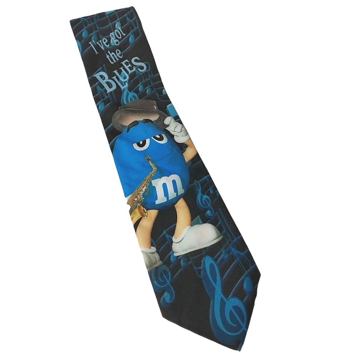 Ralph Marlin M&Ms Ive Got The Blues Saxophone Music Notes Chocolate Tie ...