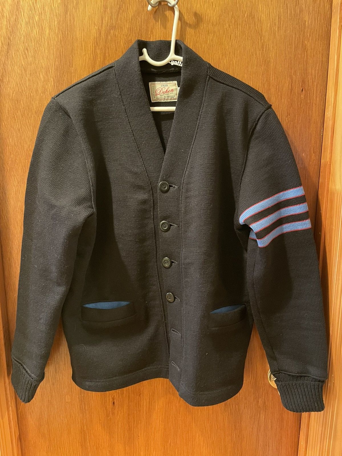 Dehen 1920 Dehen Classic Cardigan - Black | Grailed