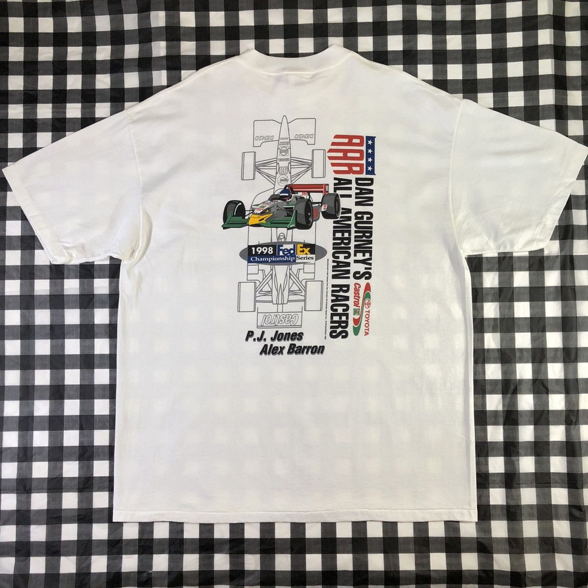 Racing × Vintage Toyota Castrol 1998 Dan Gurney AAR Racing Vintage T ...