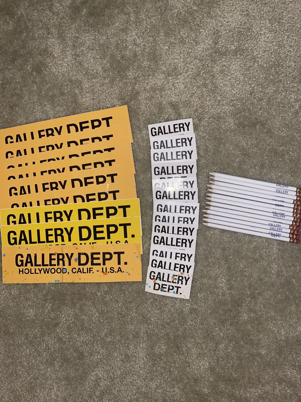 Gallery Dept. Gallery Dept Stickers & Pencils | Grailed